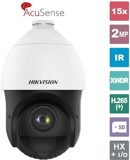 Hikvision DS-2DE4215IW-DE(T5) IP Κάμερα Παρακολούθησης Full HD 1080p ...
